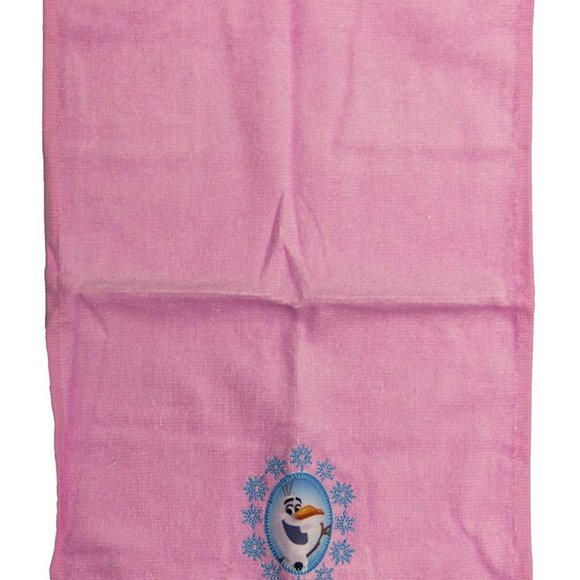 Disney | Bath | Disney Frozen Cotton Tip Towel Pink Olaf New | Poshmark